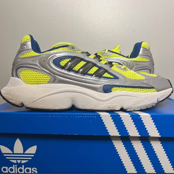 adidas | Shoes | Adidas Originals Ozmillen Silver Solar Yellow | Poshmark